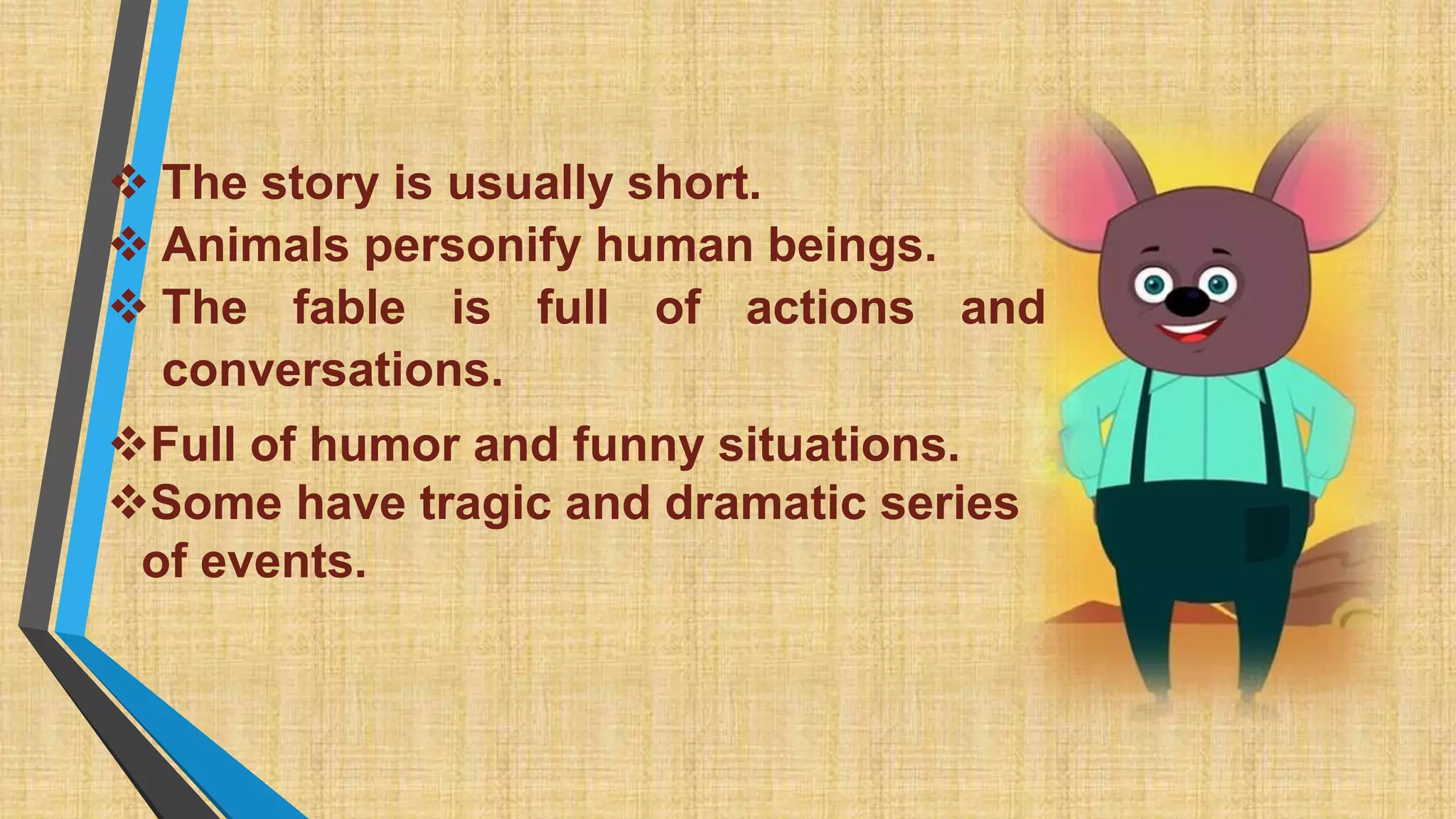 Fables | PPTX