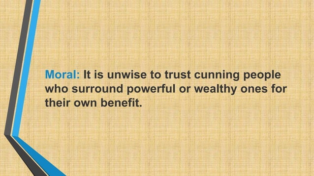 Fables | PPTX | Cats | Pets