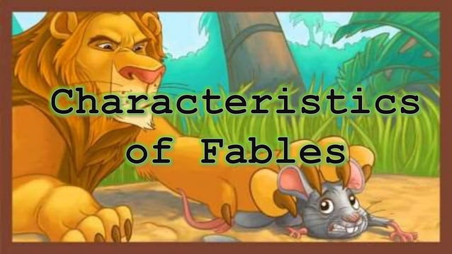 Fables | PPTX | Cats | Pets