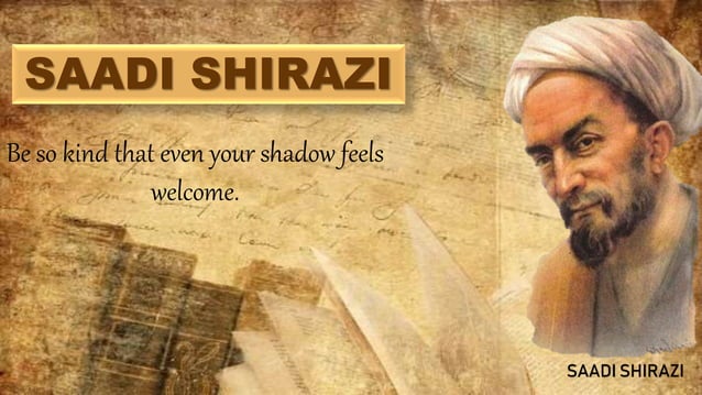 Persian Literature, Storytelling of Sheikh Saadi | PPT