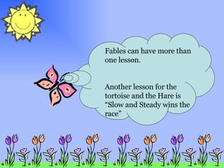 Fables and Morals | PPT