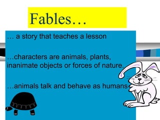 Fables (1) | PPT