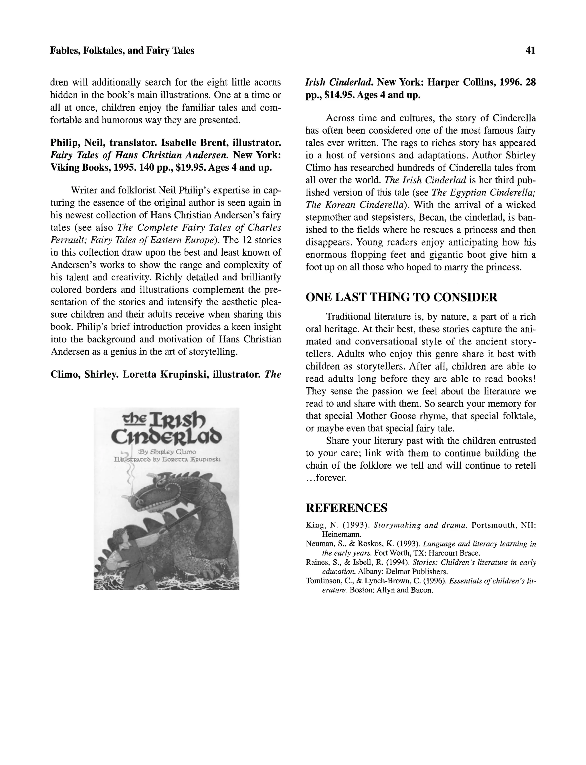 Fables folktales and fairytales | PDF