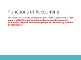 FABM1 - Lesson 1 - Introduction to Accounting.pptx