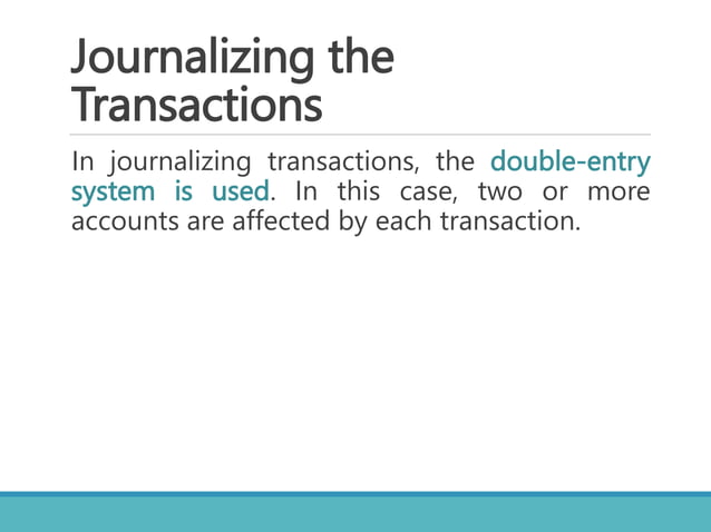 FABM1 - Lesson 9 - Recording Journal Entries.pptx | Business Accounting ...