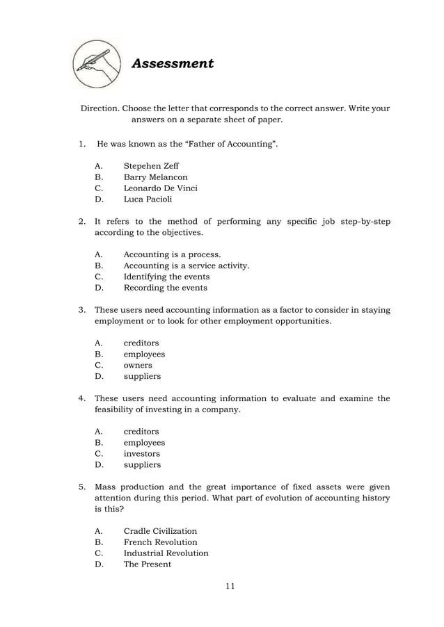 FABM 1 3rd Quarter MODULE 1.pdf | Business Accounting & Finance | Business
