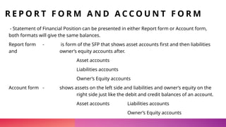 Statement of Financial Position(Elements, Forms, and Classifications) | PPT