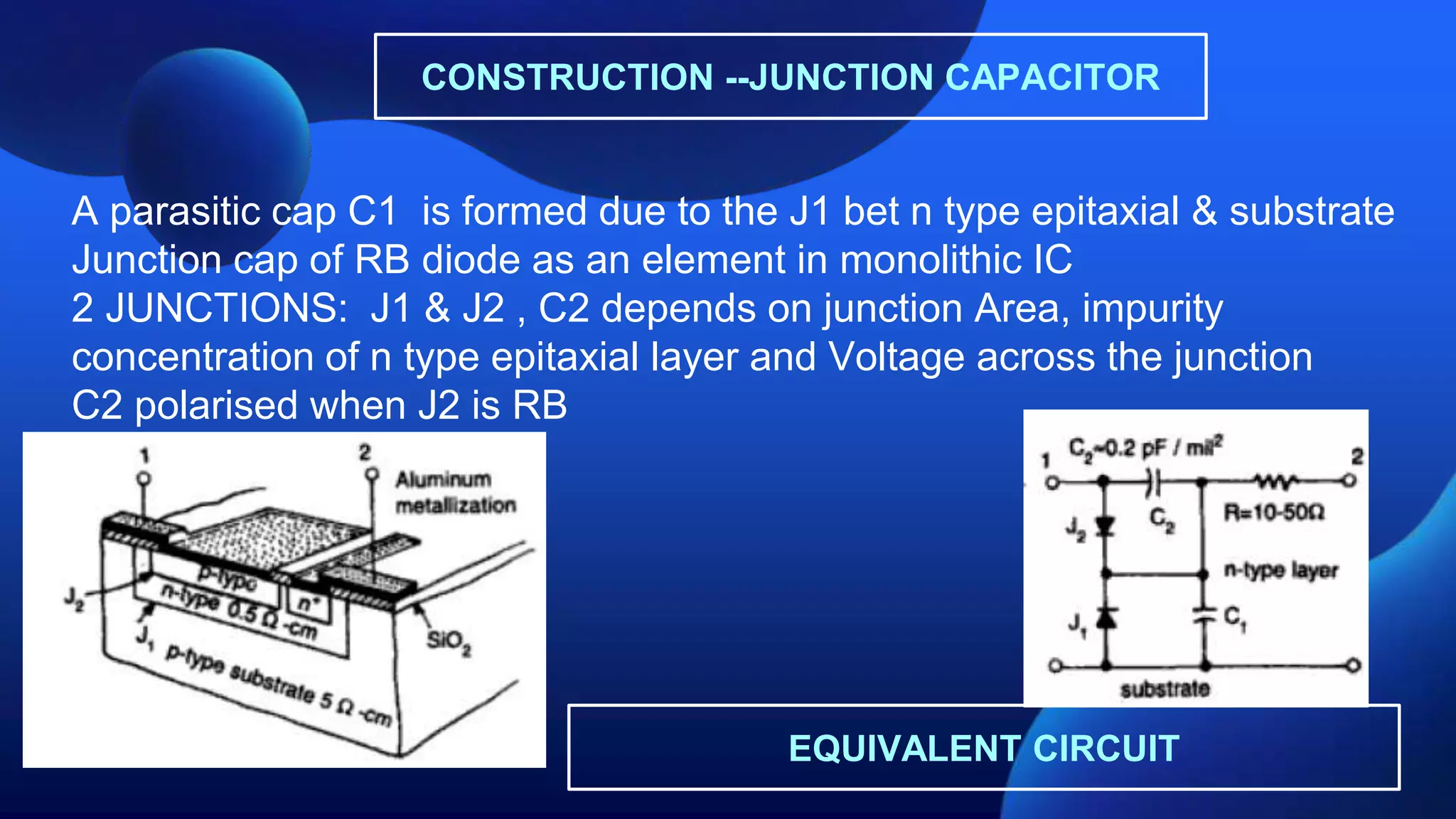 Fabrication of diodes, resistors, capacitors, fe ts | PPTX