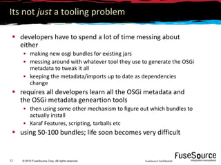 OSGi made simple - Fuse Application Bundles | PPT | Free Download