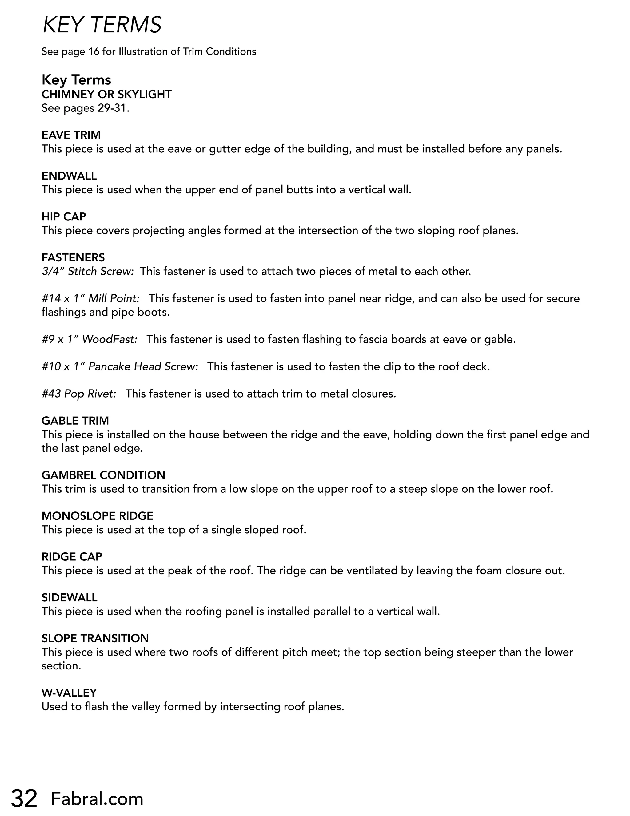 Fabral SSR Metal Roofing Installation Manual | PDF