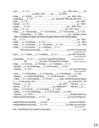 Fabral SSR Metal Roofing Installation Manual | PDF