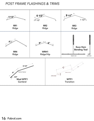 Fabral SSR Metal Roofing Installation Manual | PDF