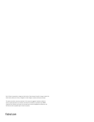 Fabral SSR Metal Roofing Installation Manual | PDF