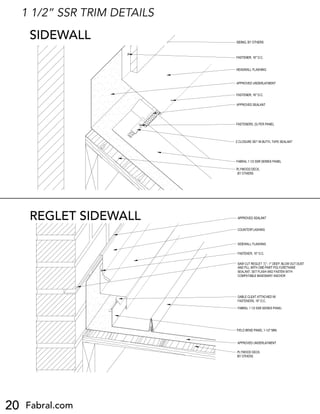 Fabral SSR Metal Roofing Installation Manual | PDF