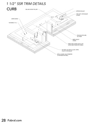Fabral SSR Metal Roofing Installation Manual | PDF
