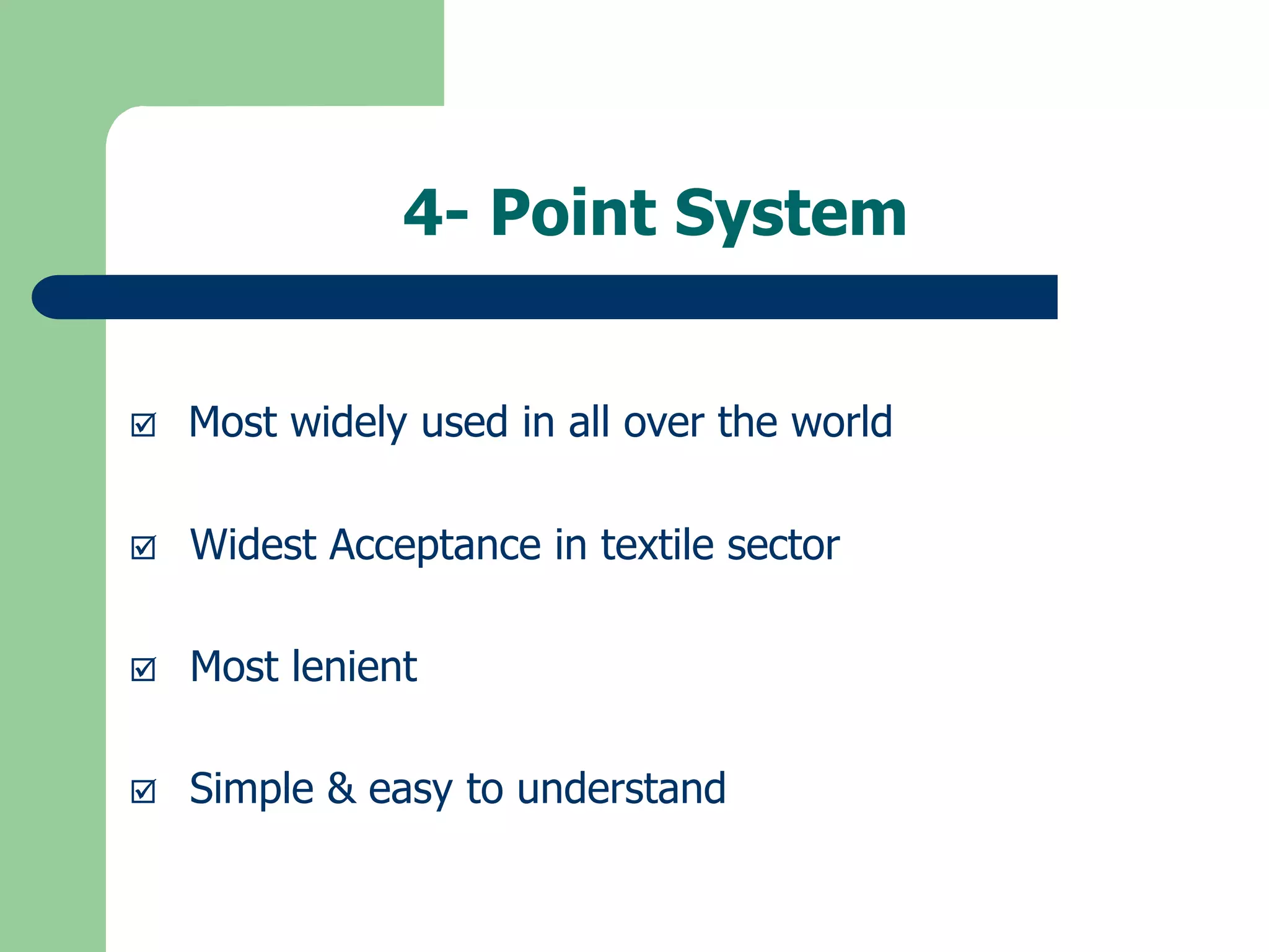 Fabric 4 point system.ppt