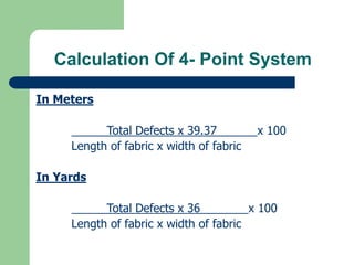Fabric 4 point system.ppt