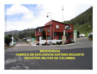 FABRICA DE EXPLOSIVOS en la industriacolombia | PDF