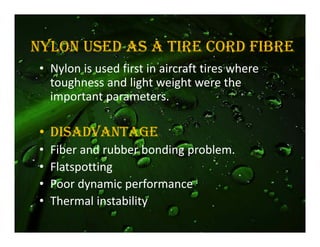 Fabric and fibres for tire | PDF