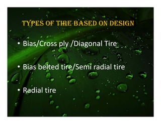 Fabric and fibres for tire | PDF