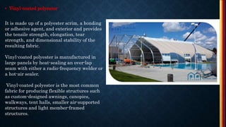 Fabric as a building material | PPTX