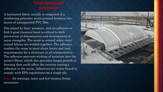 Fabric as a building material | PPTX