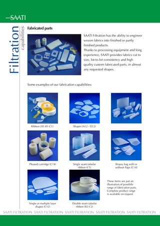 Fabricated parts for filtration | PDF