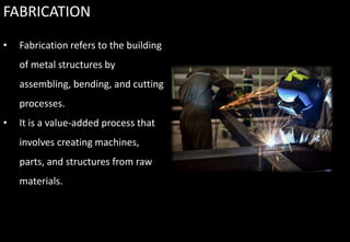 Fabrication, compound wall, gates and door, steel railing | PPTX