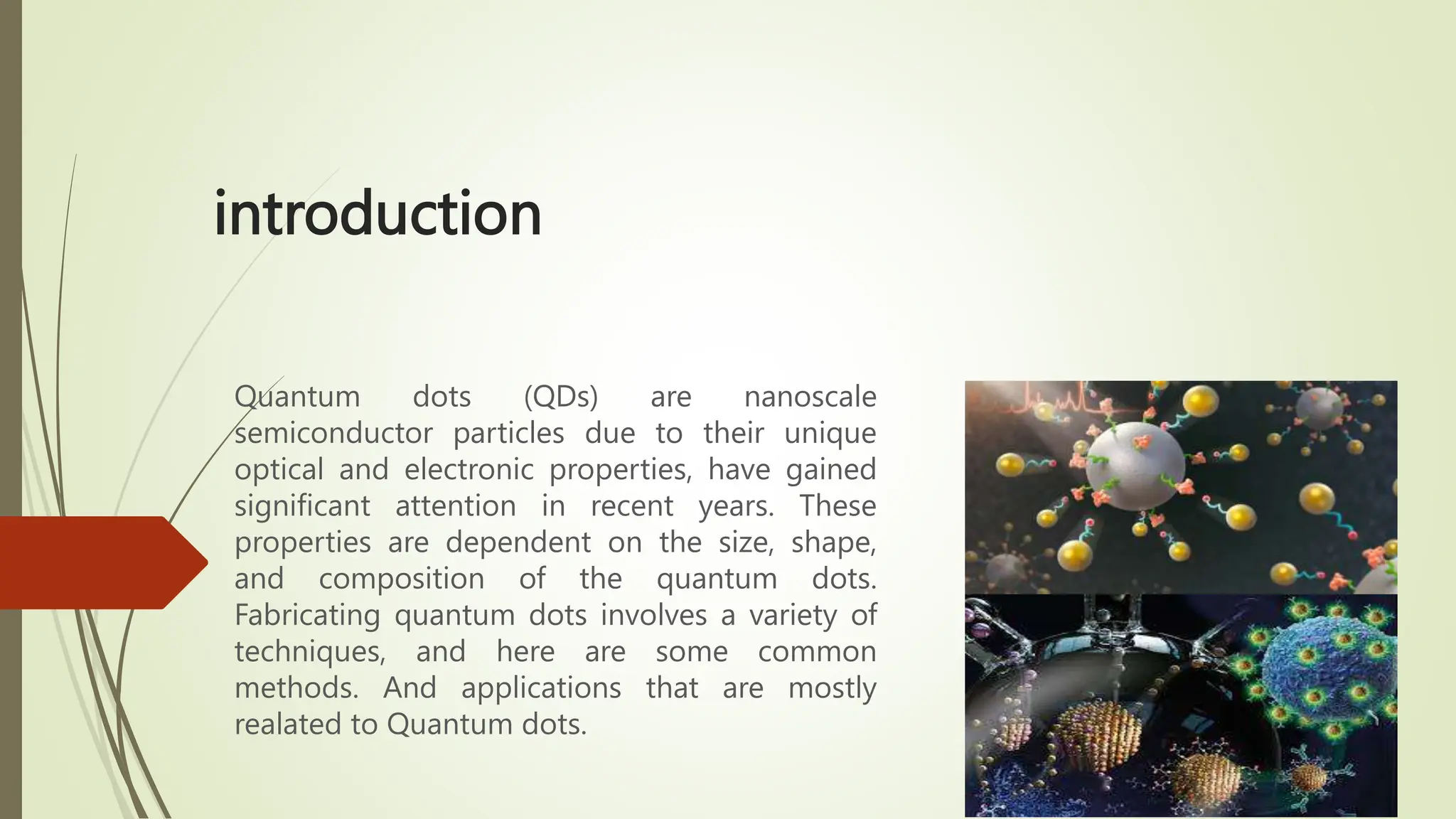 Fabrication and applications of quantum dots.pptx