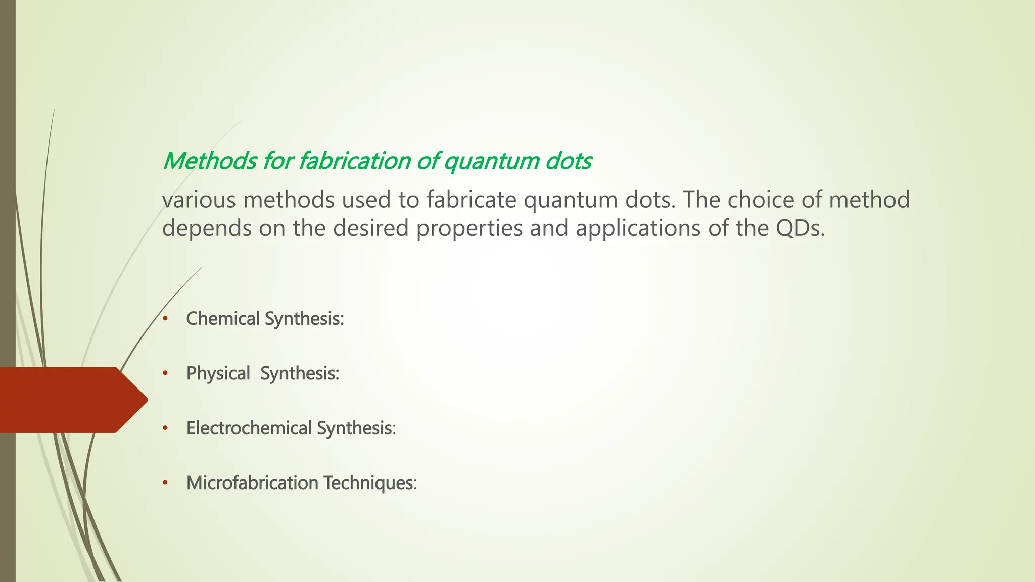 Fabrication and applications of quantum dots.pptx