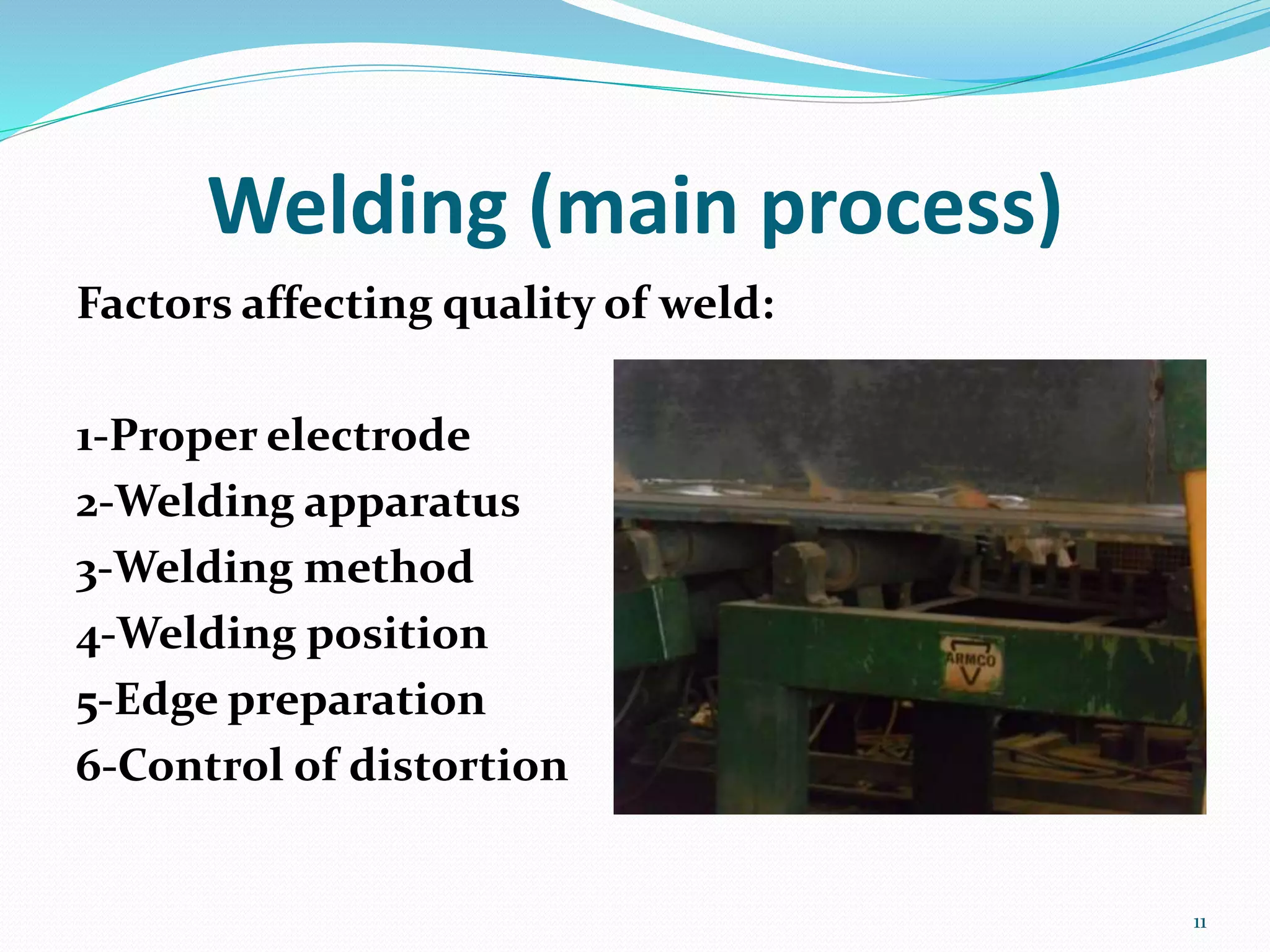 Fabrication and Quality Control of structural steel | PPTX