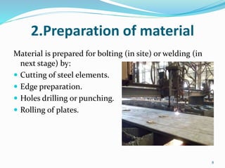 Fabrication and Quality Control of structural steel | PPTX