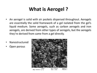 Fabrication of aerogel like materials without using supercritical ...