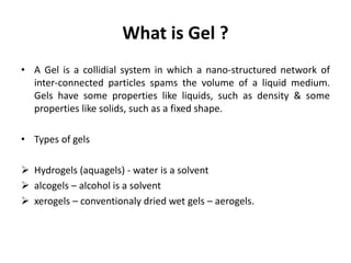 Fabrication of aerogel like materials without using supercritical ...
