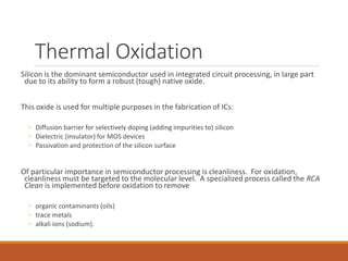Fabrication of IC | PPT