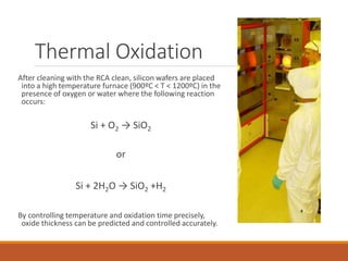 Fabrication of IC | PPT