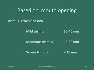 Fabrication of mandibular exerciser for managing restricted mouth.pptx