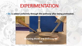 Fabrication of metal matrix composites using stir casting method | PPTX