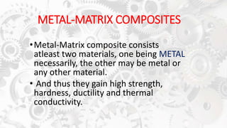 Fabrication of metal matrix composites using stir casting method | PPTX