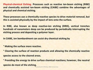Fabrication of microelectronic devices | PPT