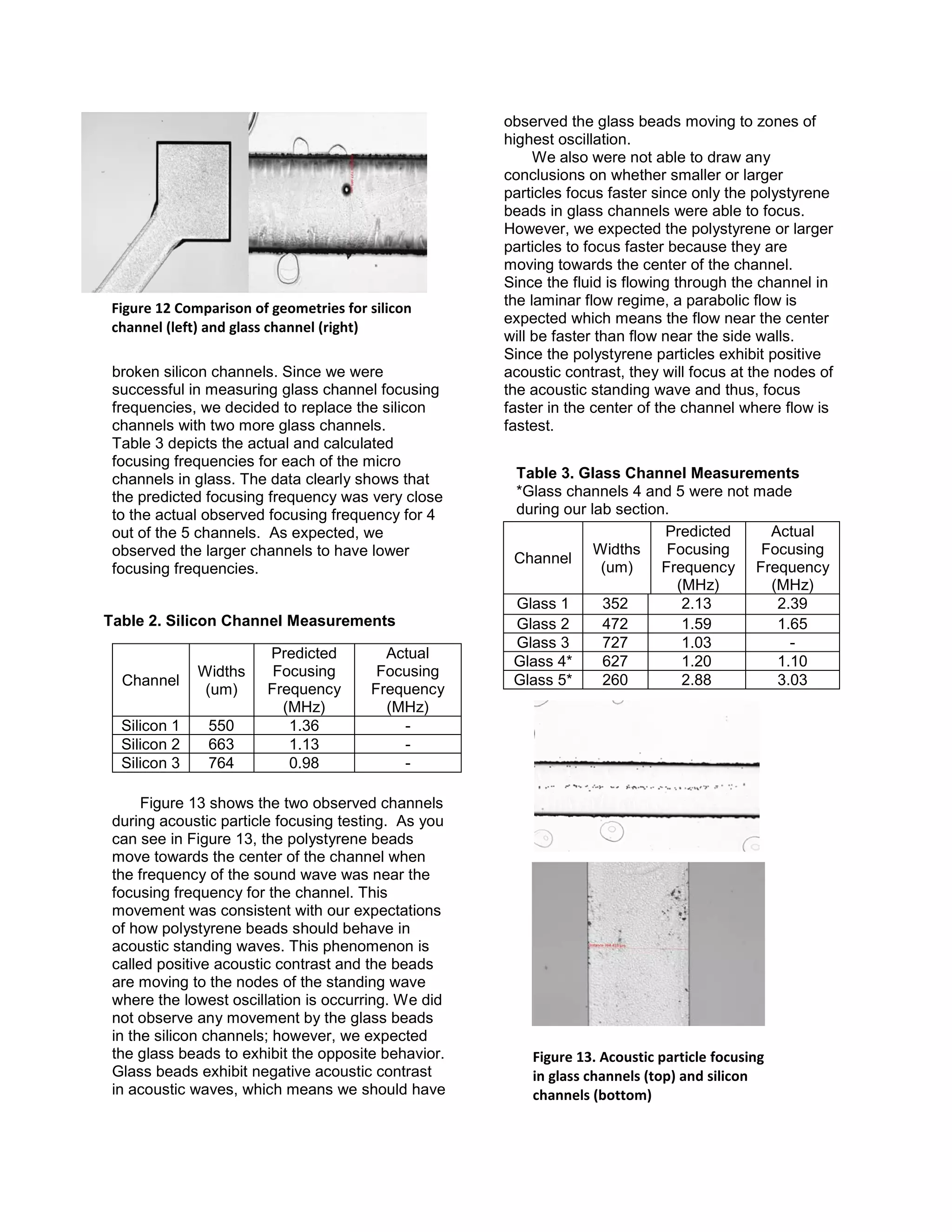 Fabrication of microfluidic channels in glass and silicon | PDF