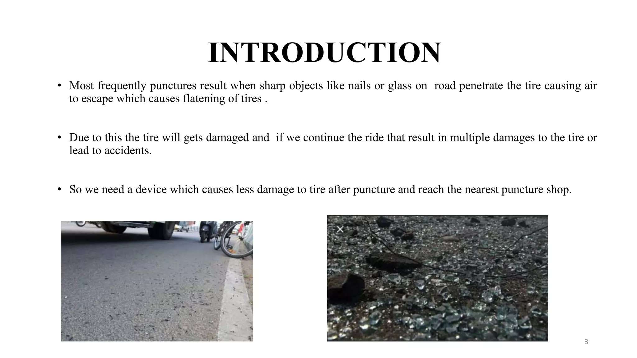 FABRICATION of punctured wheel assistant device for two wheelers (1) (1 ...