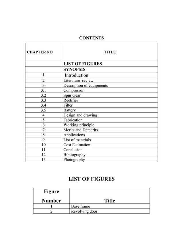 Fabrication of revolving gate compressor | PDF