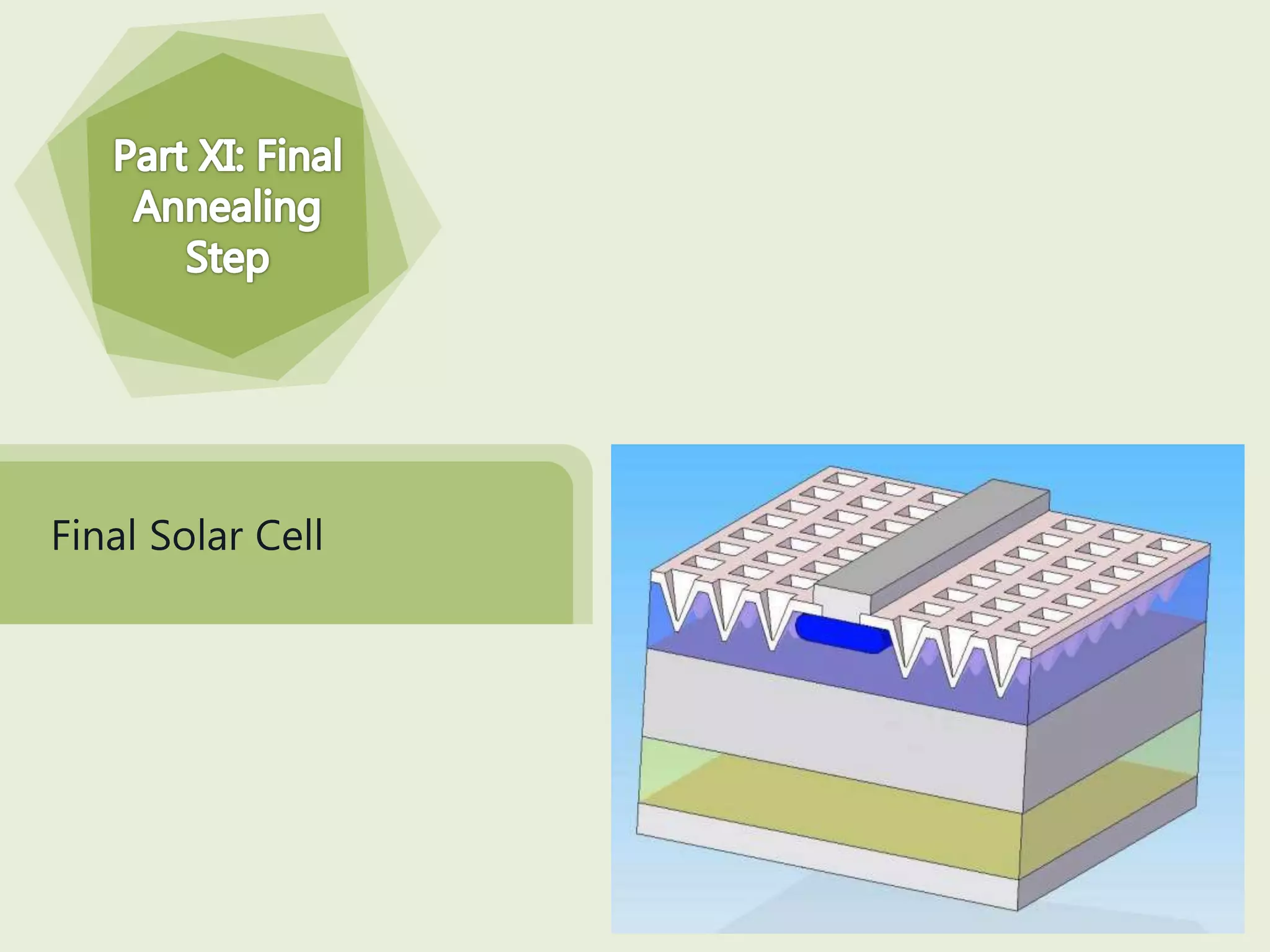 Fabrication of solar cell | PPTX