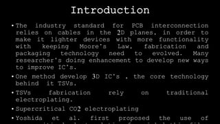 Fabrication of through silicon-via (tsv) by copper | PPTX