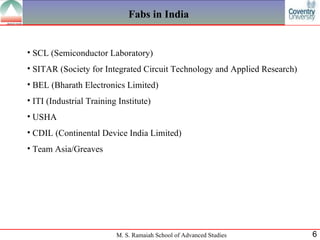 Fabrication units in India and outside | PPT