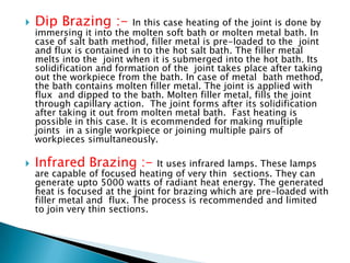Fabrication welding soldring and brazing | PPTX | Chemistry | Science