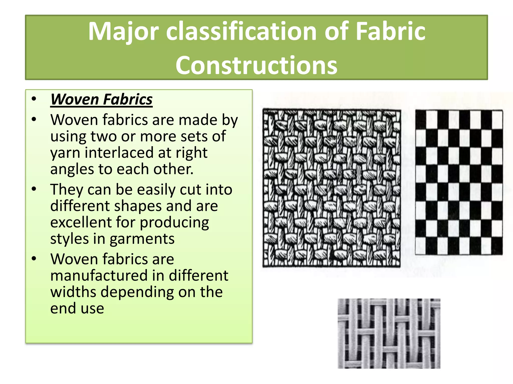 Fabric construction | PPTX