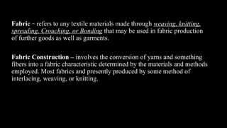 The Different Types of Fabric Construction.pptx