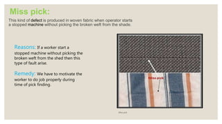 Fabric defects | PPTX